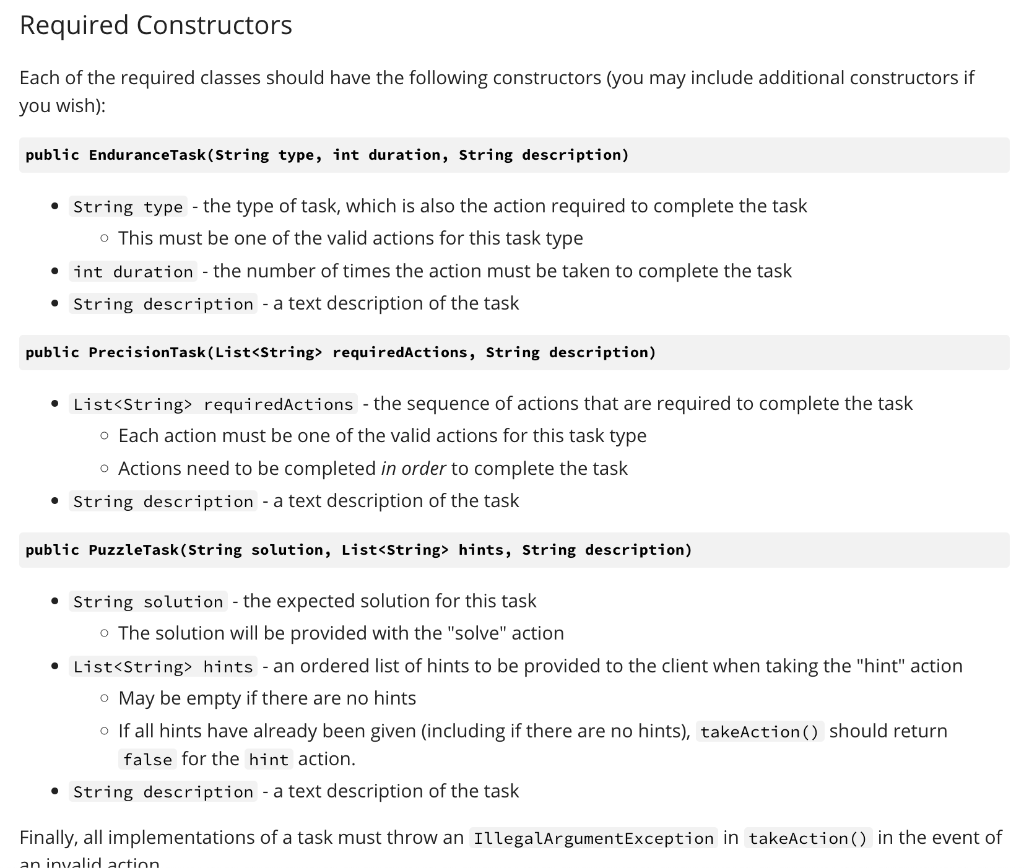 Solved In our simulation, a challenge will be represented by | Chegg.com