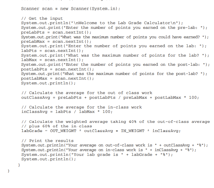 Solved Lab Grades Suppose your lab instructor has a somewhat | Chegg.com