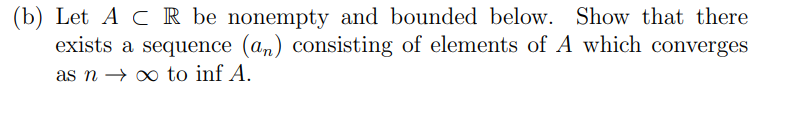 Solved 8) (a) Prove that for any r ∈ R, there exists a | Chegg.com