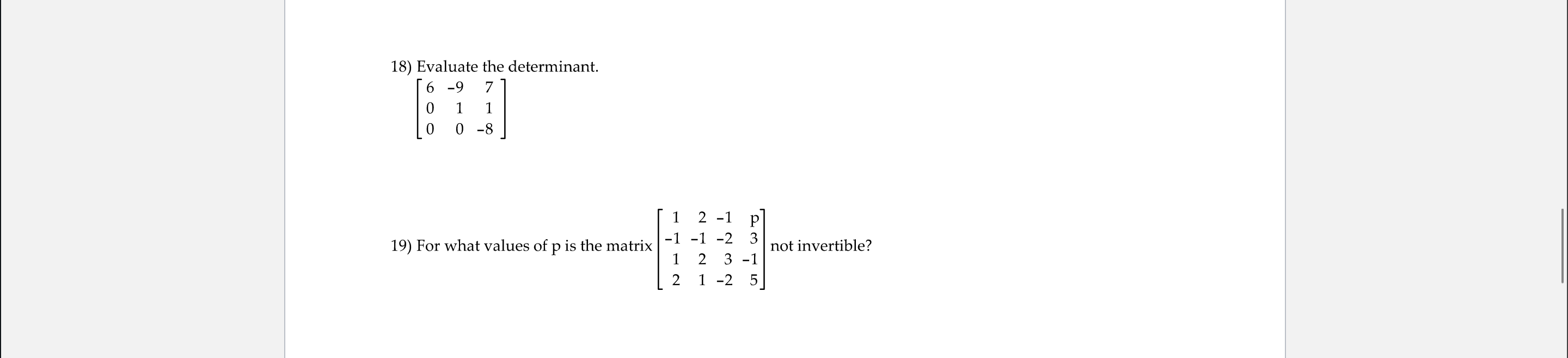 Solved 15) Let H be the set of all polynomials having degree | Chegg.com