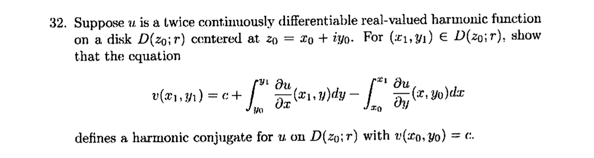 Solved 2. Suppose u is a twice continuously differentiable | Chegg.com