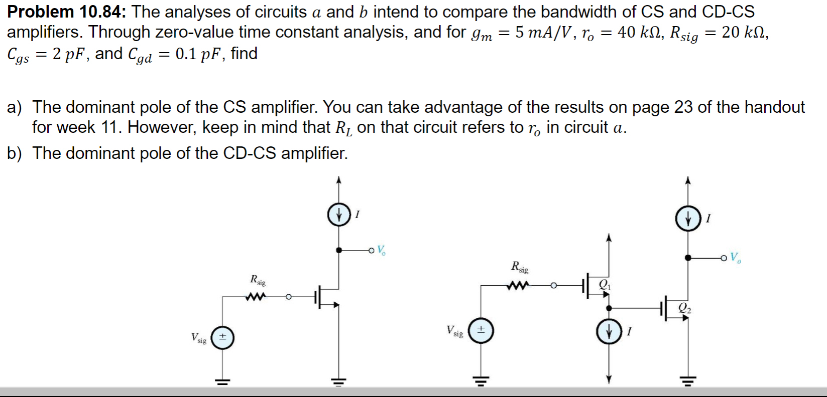 Solved FYI: It is just a formula sheet to solve this problem | Chegg.com