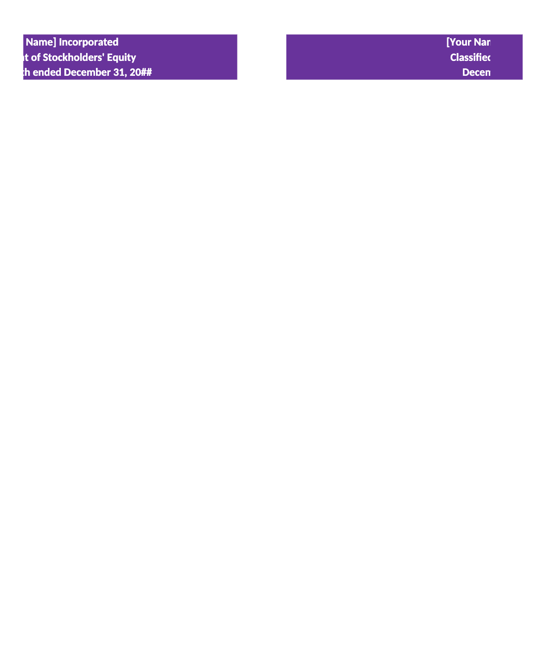 Solved ome Statement, Statement of Stockholder's Equity, and | Chegg.com