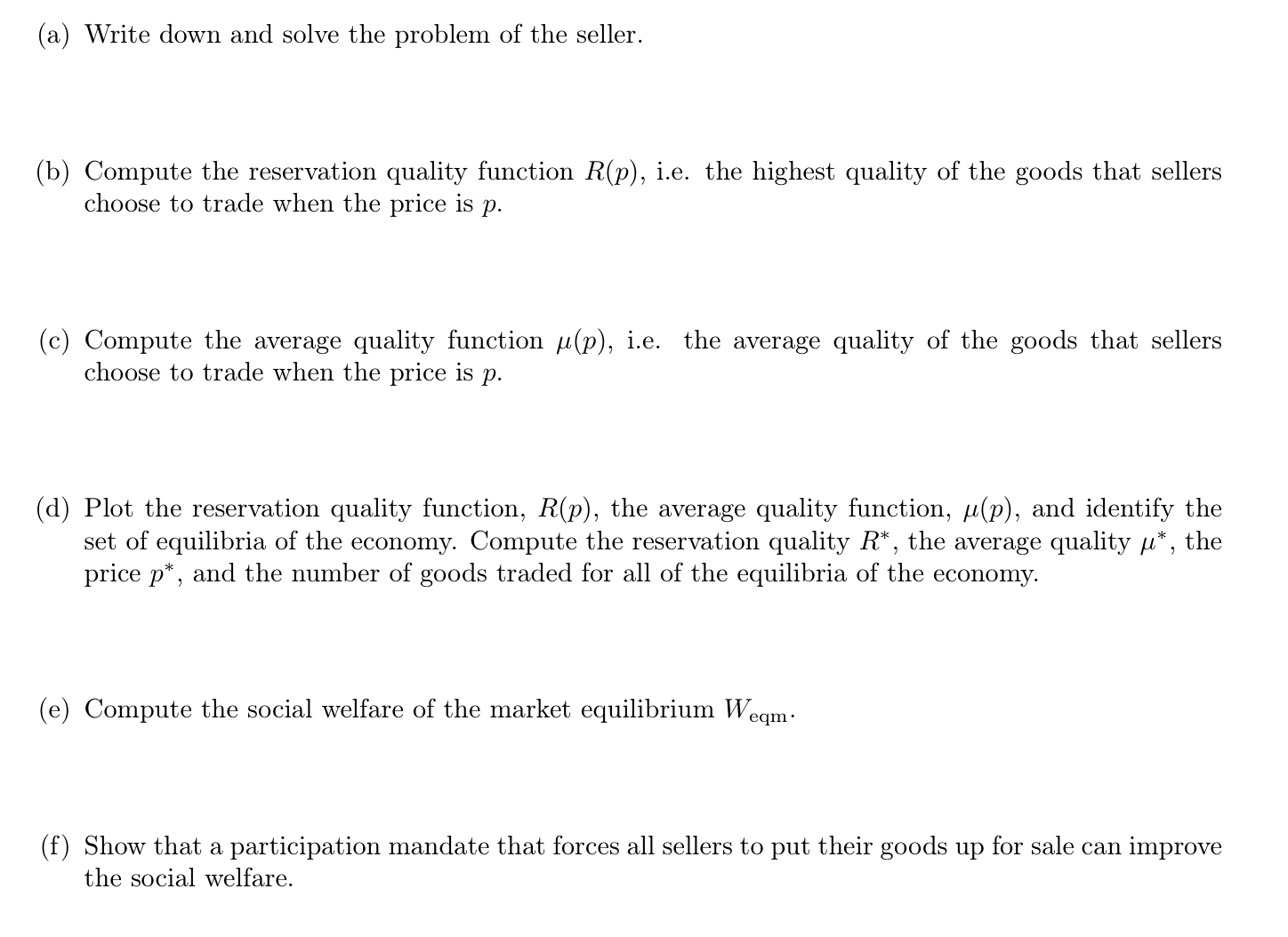Solved (a) ﻿Write down and solve the problem of the | Chegg.com