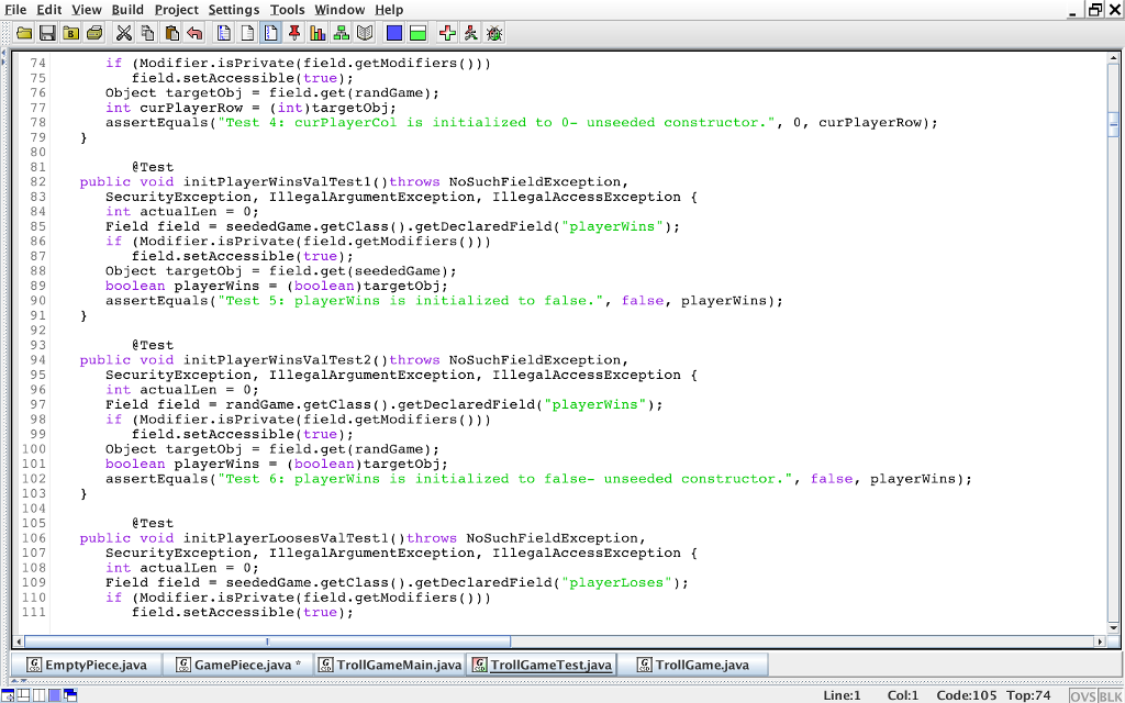 Solved 1 import java.util.Random; 2 3 /* The game is | Chegg.com