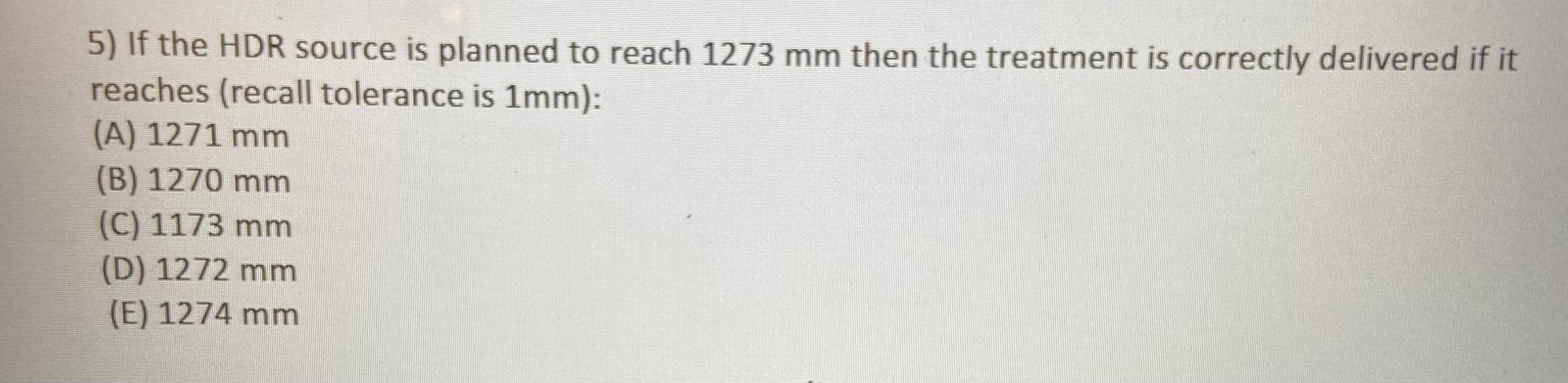 Solved If the HDR source is planned to reach 1273mm ﻿then | Chegg.com