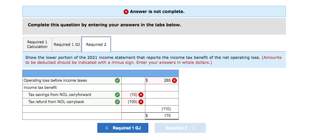 Solved Exercise 16-25 (Algo) Net operating loss carryback | Chegg.com