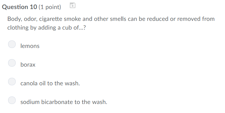 Solved Question 1 (1 point) mixed with something like jam or | Chegg.com