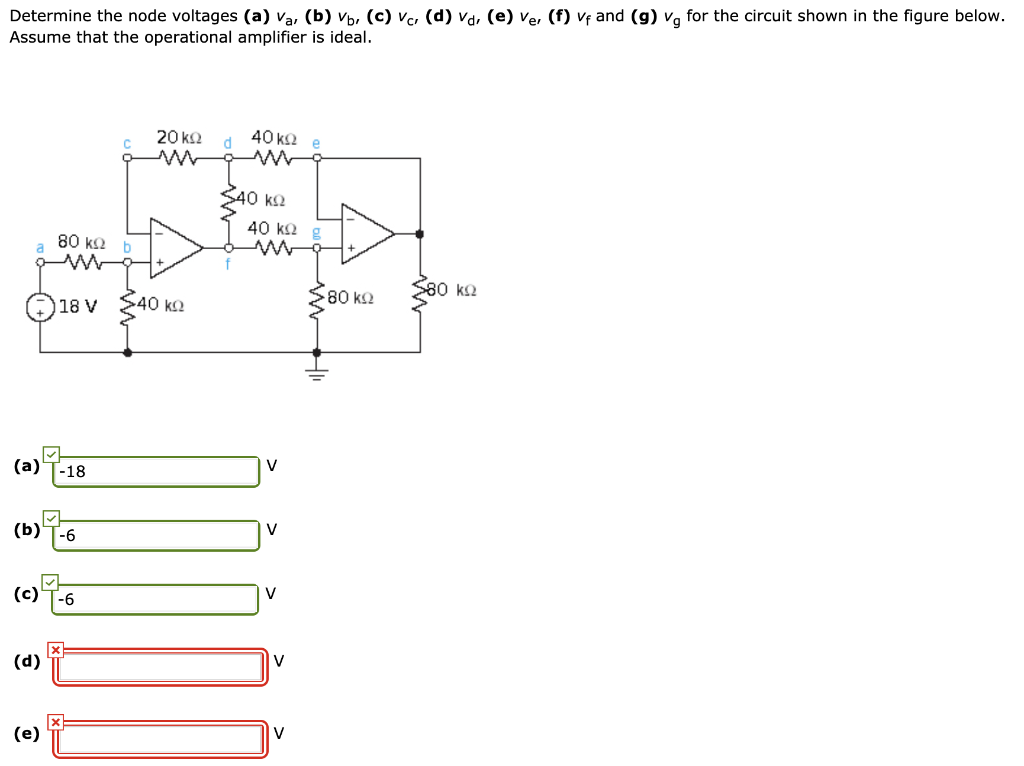 Solved Determine the node voltages (a) Va, (b) vb. (c) Vc, | Chegg.com