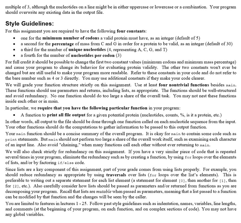 Python Programming Language This assignment focuses | Chegg.com