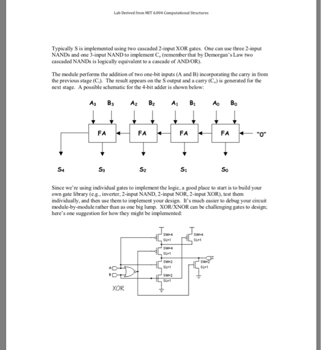 PLEASE HELP1. Draw a gate-level schematic for | Chegg.com