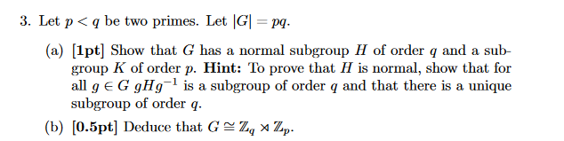 Solved 3. Let \\( p | Chegg.com