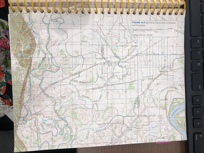 EXERCISE 10.6 Recognizing Drainage Patterns Section:- | Chegg.com