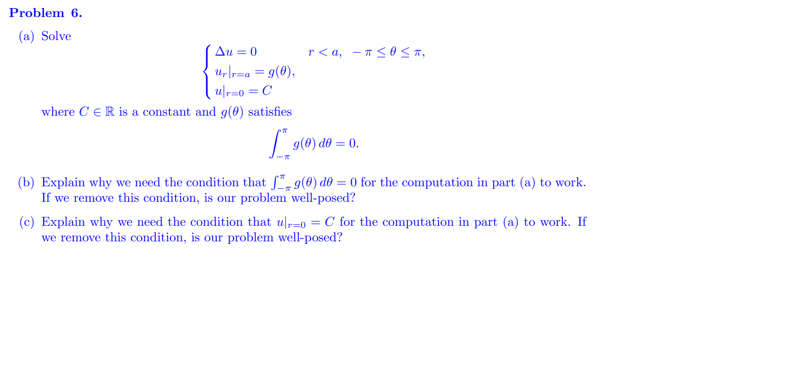 Problem 6. r | Chegg.com
