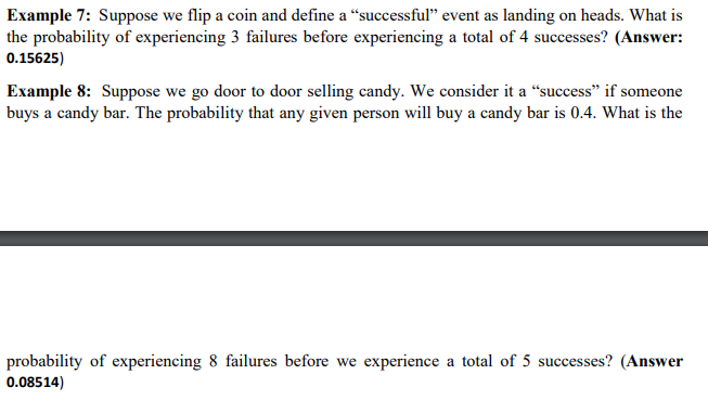 Solved Example 7: Suppose we flip a coin and define a | Chegg.com