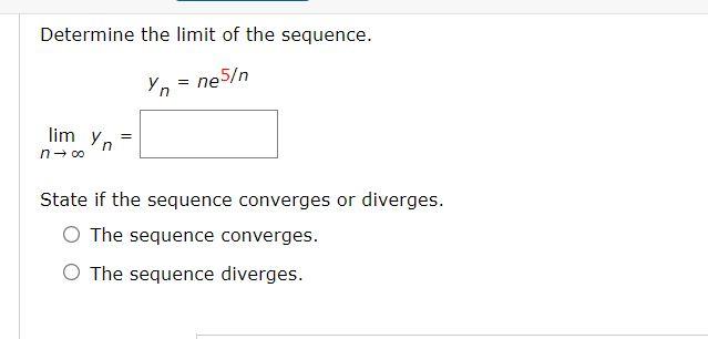 Solved Use Theorem 1 to determine the limit of the following | Chegg.com
