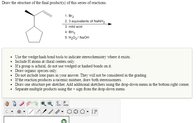 Solved Treatment of the following stereoisomer of | Chegg.com