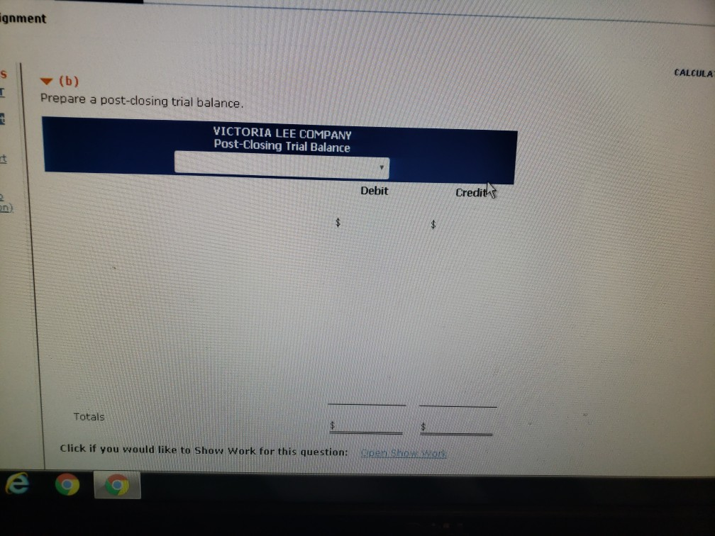 Solved ent CAL Exercise 4-07 a-b (Part Level Submission) | Chegg.com