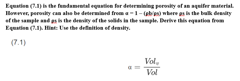 Solved Equation (7.1) is the fundamental equation for | Chegg.com