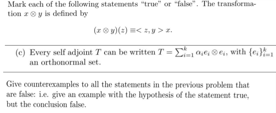 Solved Mark each of the following statements "true" or | Chegg.com