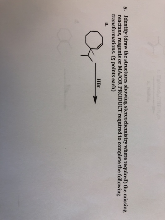 Solved Identify (draw the structures showing stereochemistry | Chegg.com