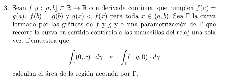 Solved Let f,g:[a,b]subR→R ﻿with continuous derivative that | Chegg.com