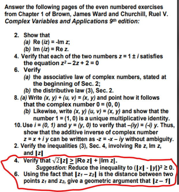 Solved Answer the following pages of the even numbered | Chegg.com
