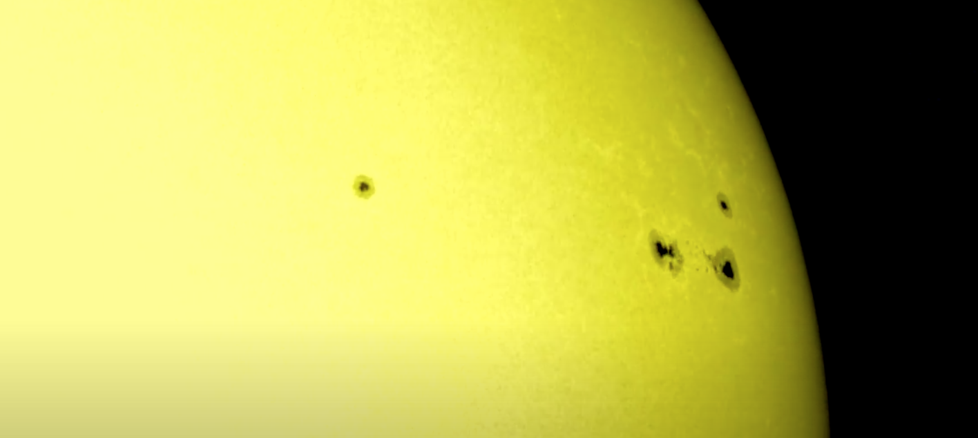 Solved Sunspot Forming. Explain why they form in pairs, | Chegg.com