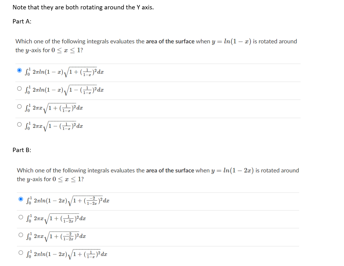 Solved Note that they are both rotating around the Y axis. | Chegg.com