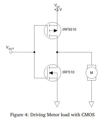 Solved DD +5 V IRF9510 VOUT IRF510 3 M Figure 4: Driving | Chegg.com