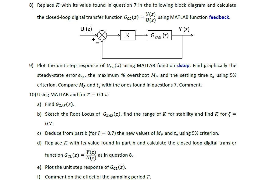 A position control system using DC servomotor is | Chegg.com