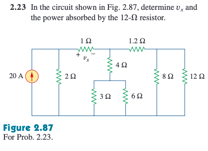 Solved 2.27 Calculate Io in the circuit of Fig. 2.91. Figure | Chegg.com