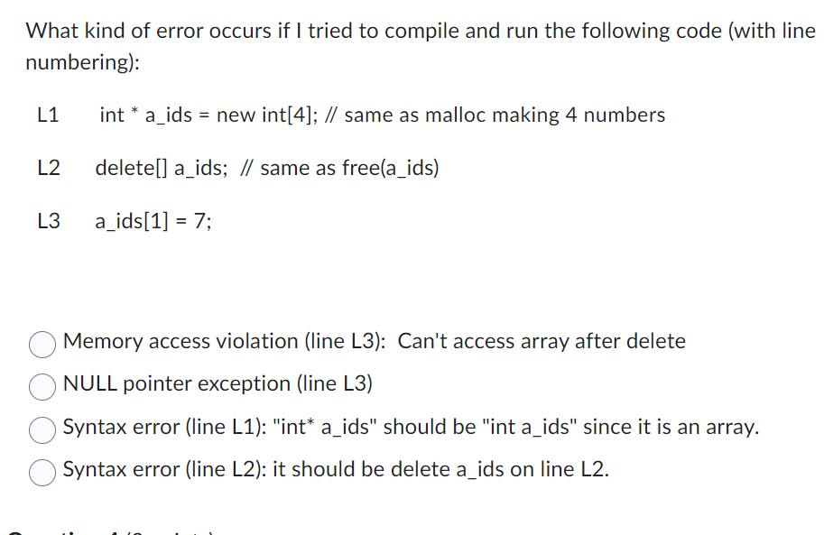 Solved Which of the following is equivalent to ∗(&( | Chegg.com