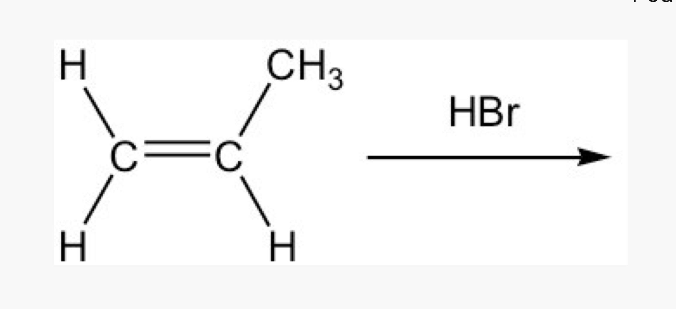 Solved H CH HBr C=C I I | Chegg.com