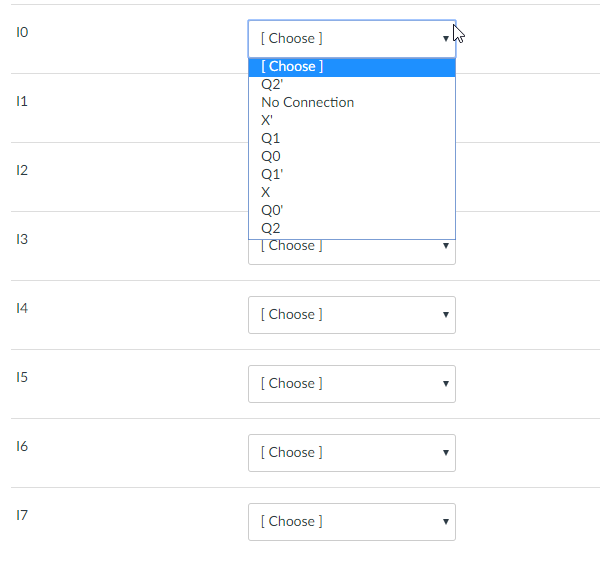 Solved Implement the Truth Table, using the circuit below. | Chegg.com