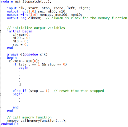 Solved The stopwatch will display the time in the format | Chegg.com
