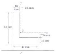 Solved The location information of the centroid C of the | Chegg.com