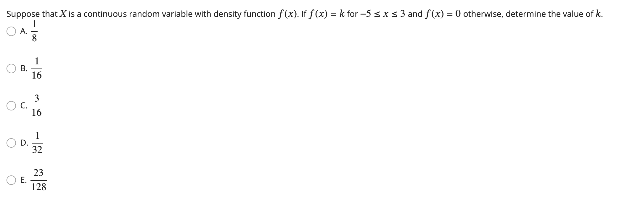 Solved Suppose that X is a continuous random variable with | Chegg.com