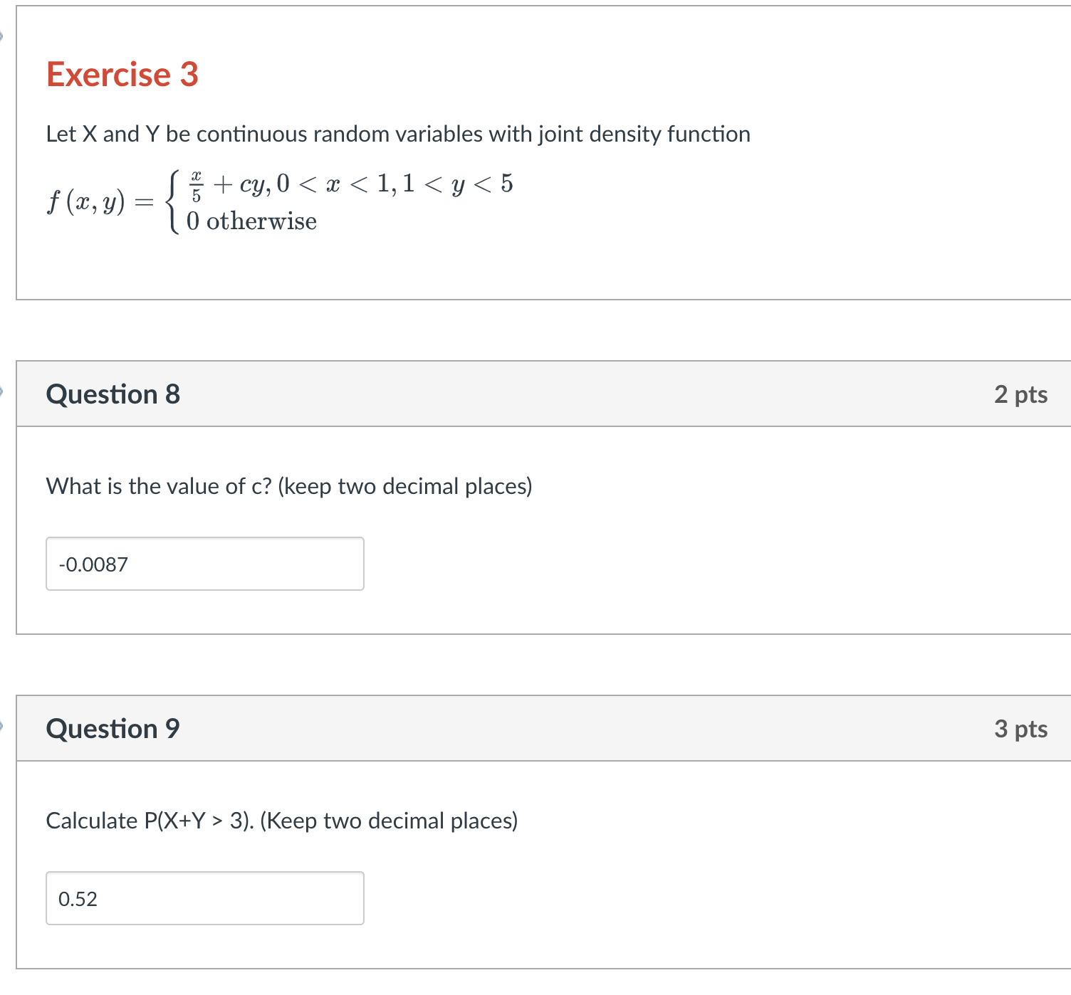 Solved Let X and Y be continuous random variables with joint | Chegg.com