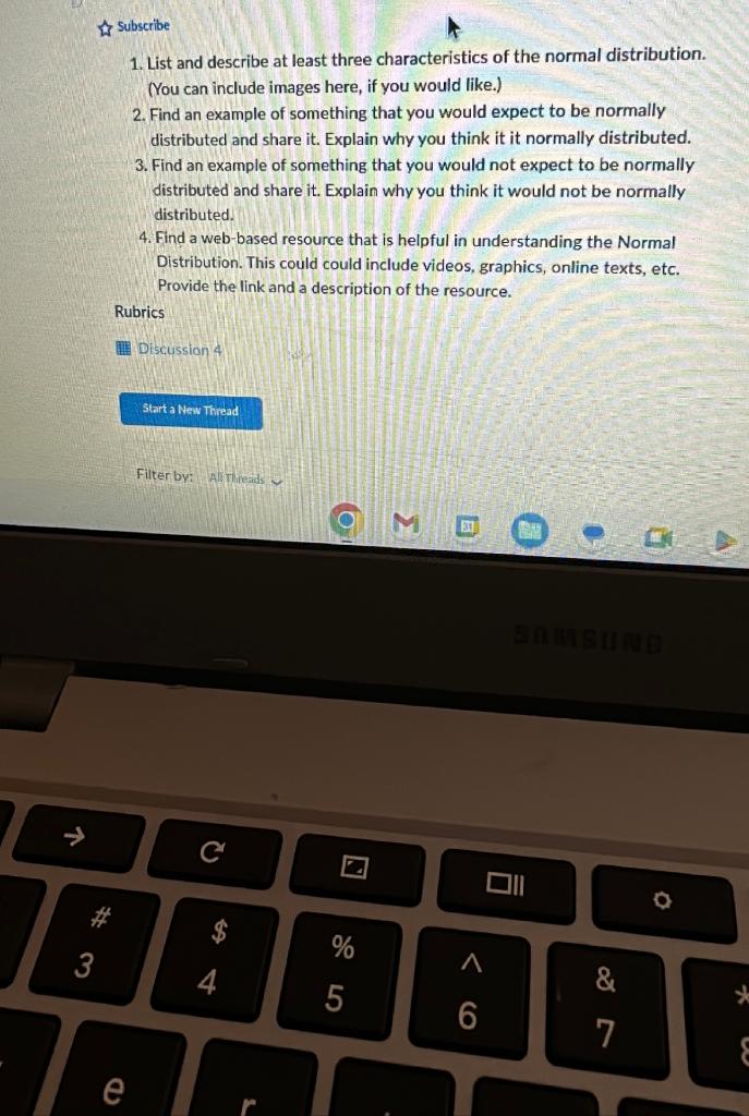 Solved Subscribe 1. List and describe at least three | Chegg.com