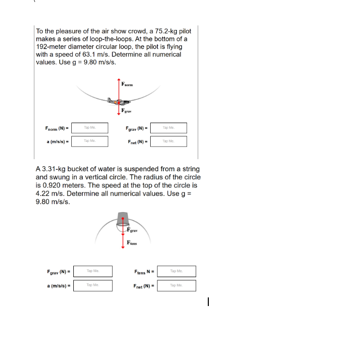 Solved To the pleasure of the air show crowd, a 75.2−kg | Chegg.com