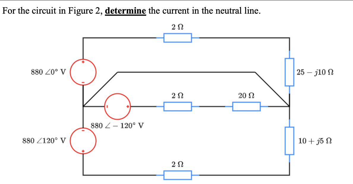 Solved For The Circuit In Figure 2 Determine The Current In