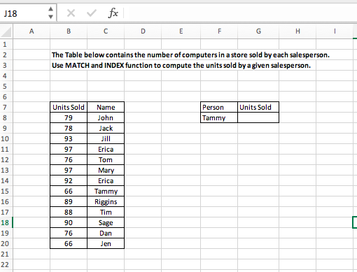 Solved J18 x fx The Table below contains the number of | Chegg.com