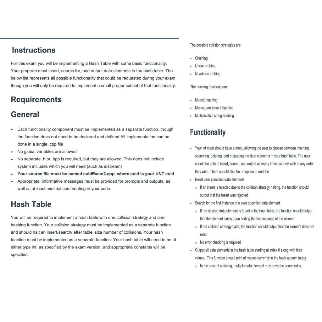 Solved Instructions For this question you will be | Chegg.com