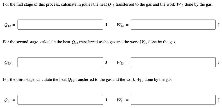Solved A heat engine using a monatomic gas follows the cycle | Chegg.com