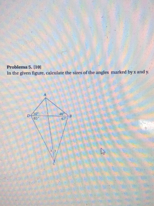 Solved Problema 5. [10] In the given figure, calculate the | Chegg.com