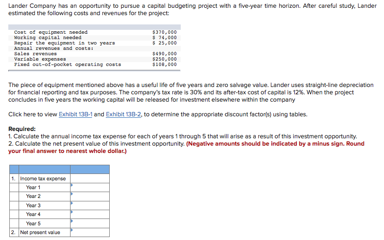 Solved 5. Lander company | Chegg.com