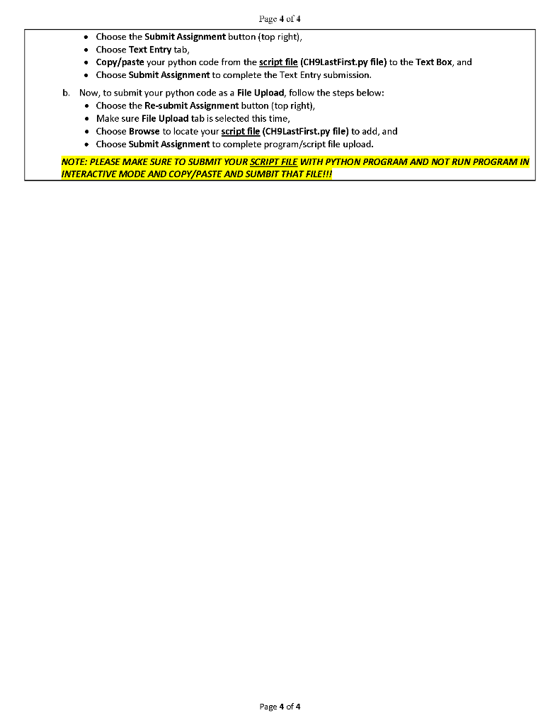 Solved Page 1 of 4 (CH9) Program Assignment Instructions | Chegg.com