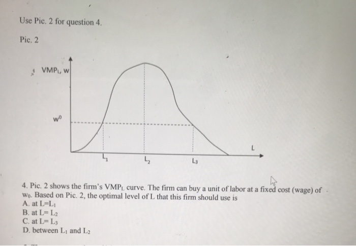 Solved Use Pic. 2 for question 4. Pic. 2 VMP, w wo ? L3 4. | Chegg.com