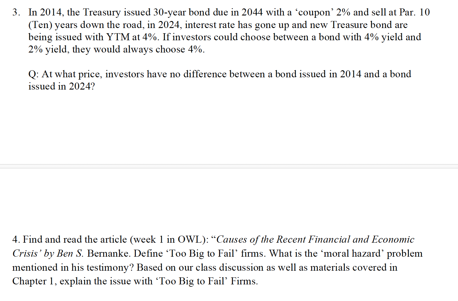 Please ask the teacher to help me write down the | Chegg.com